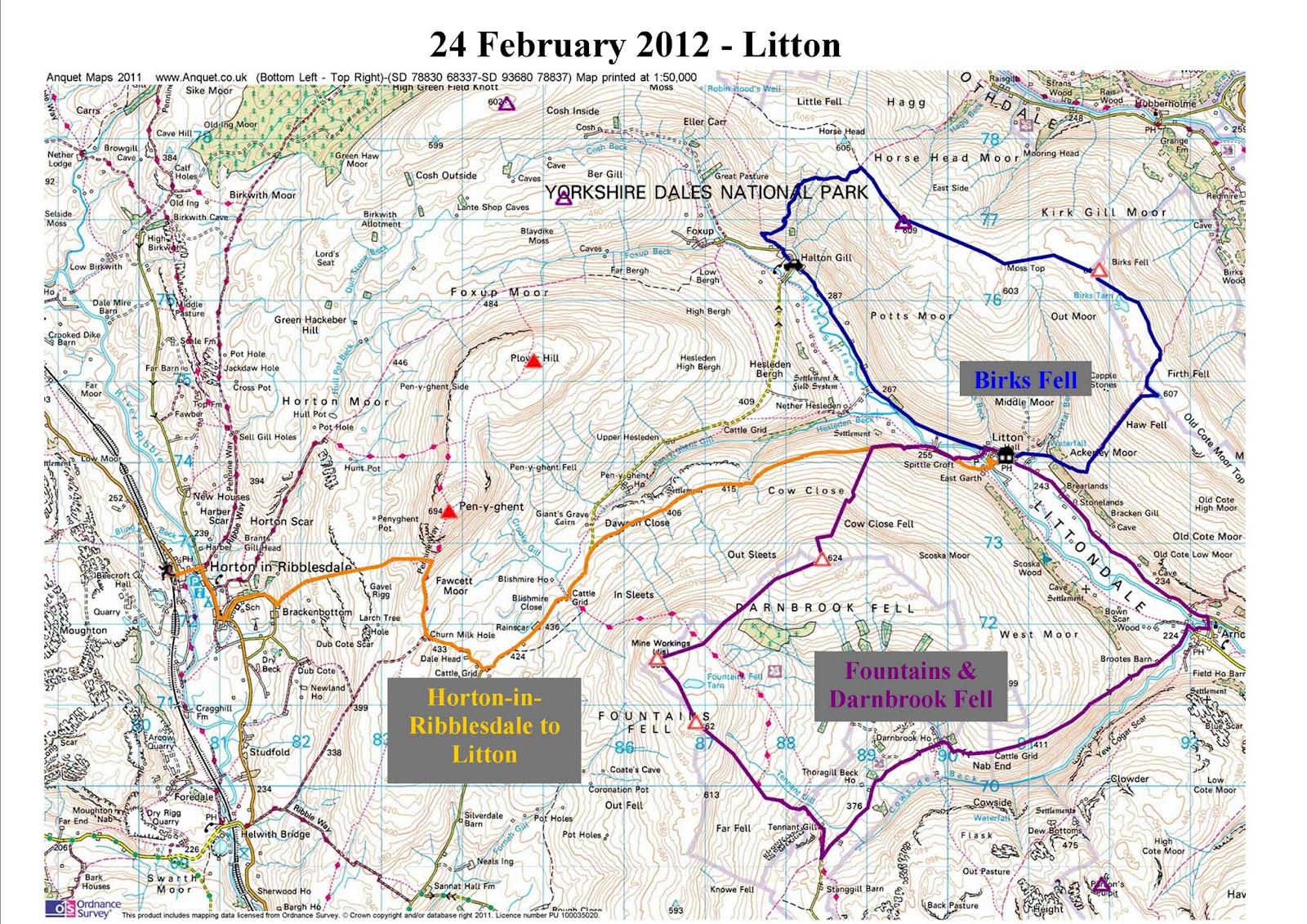 Peak Bagging and Long Distance Walking in the UK and Spain: February ...