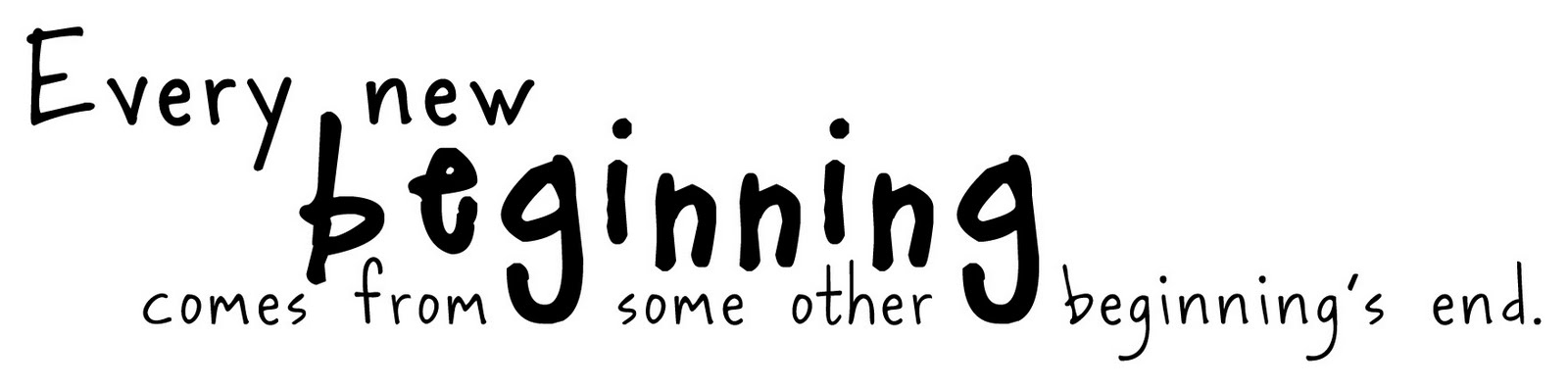 Danielle's Designs: FREEBIE: New Beginning Word Art