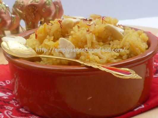 Rajasthani Sweet Rice | simply.food