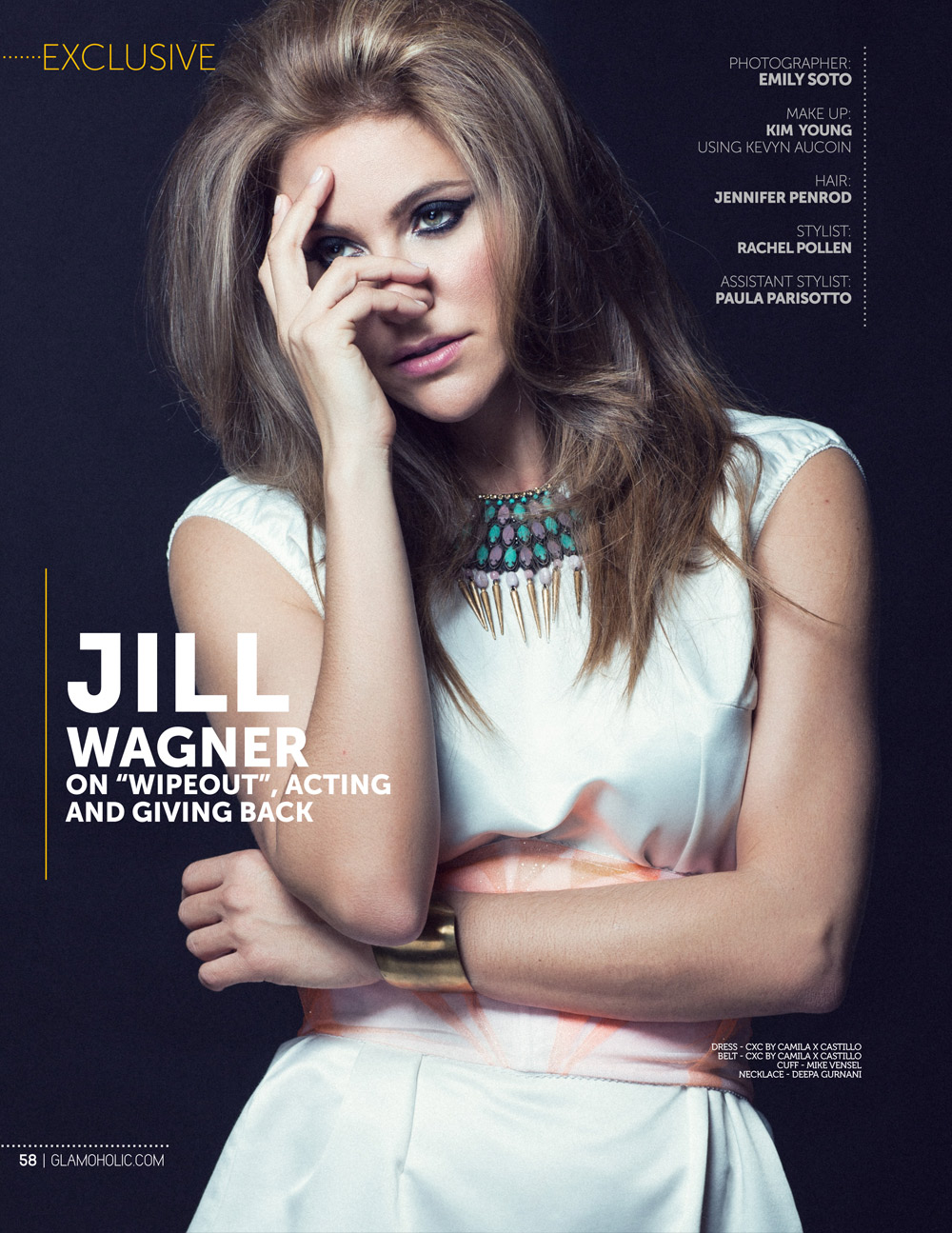 Jill Wagner – Glamoholic Magazine (March 2013) - Magazine-Photoshoot ...