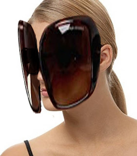 the-o-dot: Finally Girls Get Huge Sunglasses That Cover Entire Face