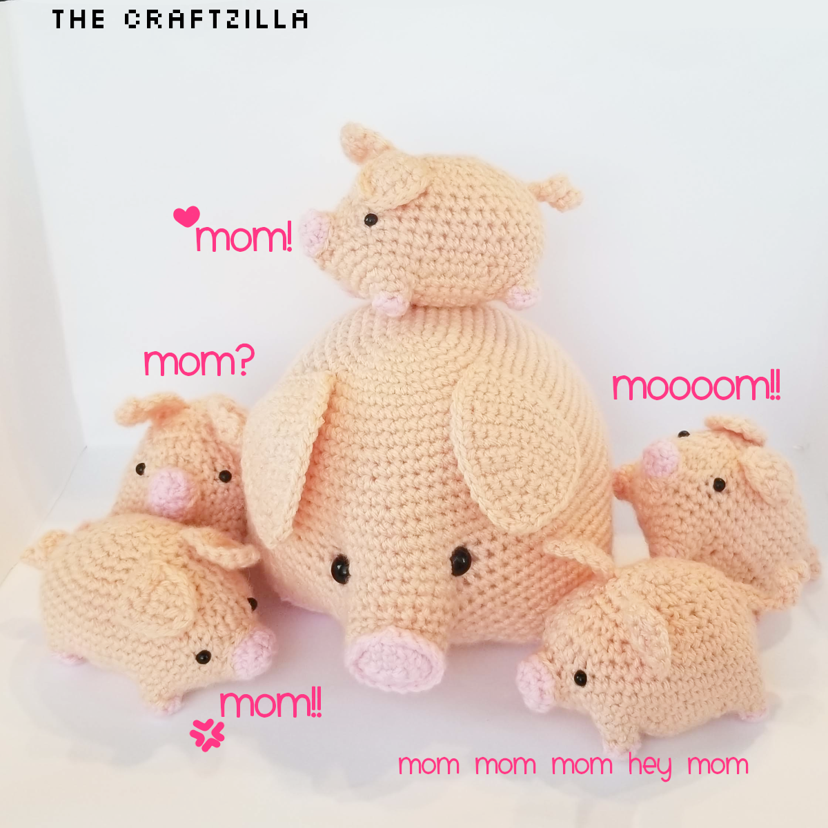 The Craftzilla: Pigture Perfect - Mommy Pig