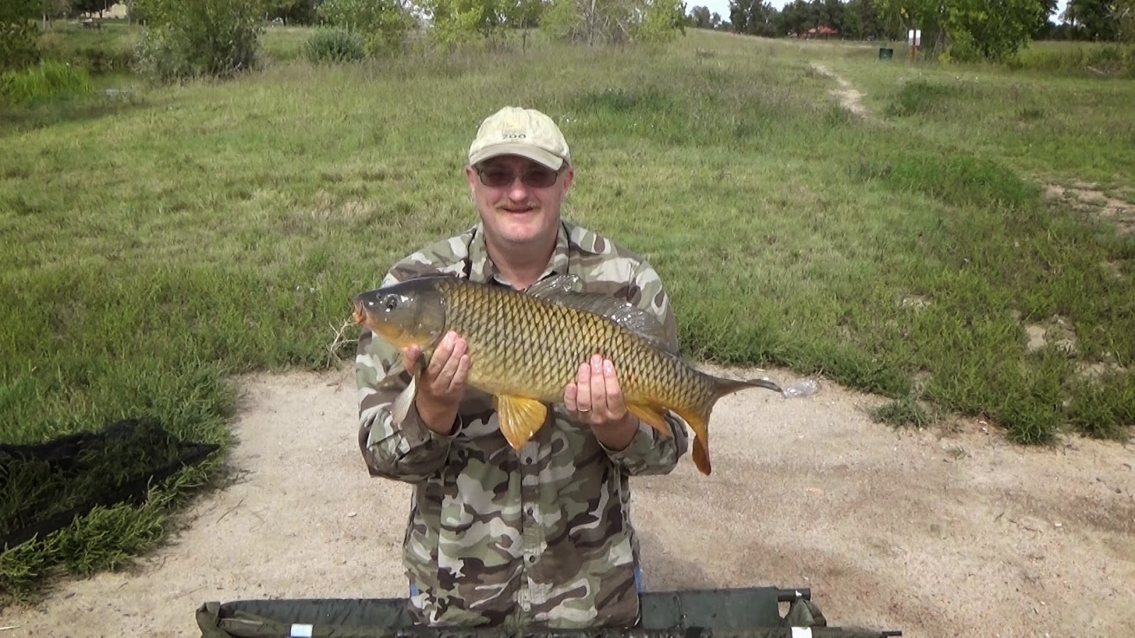 Finally the boilie rod took off and I landed my first carp on the Live ...