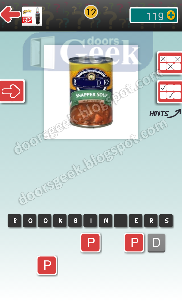 Guess The Food [Level 39-12] answer ~ Doors Geek