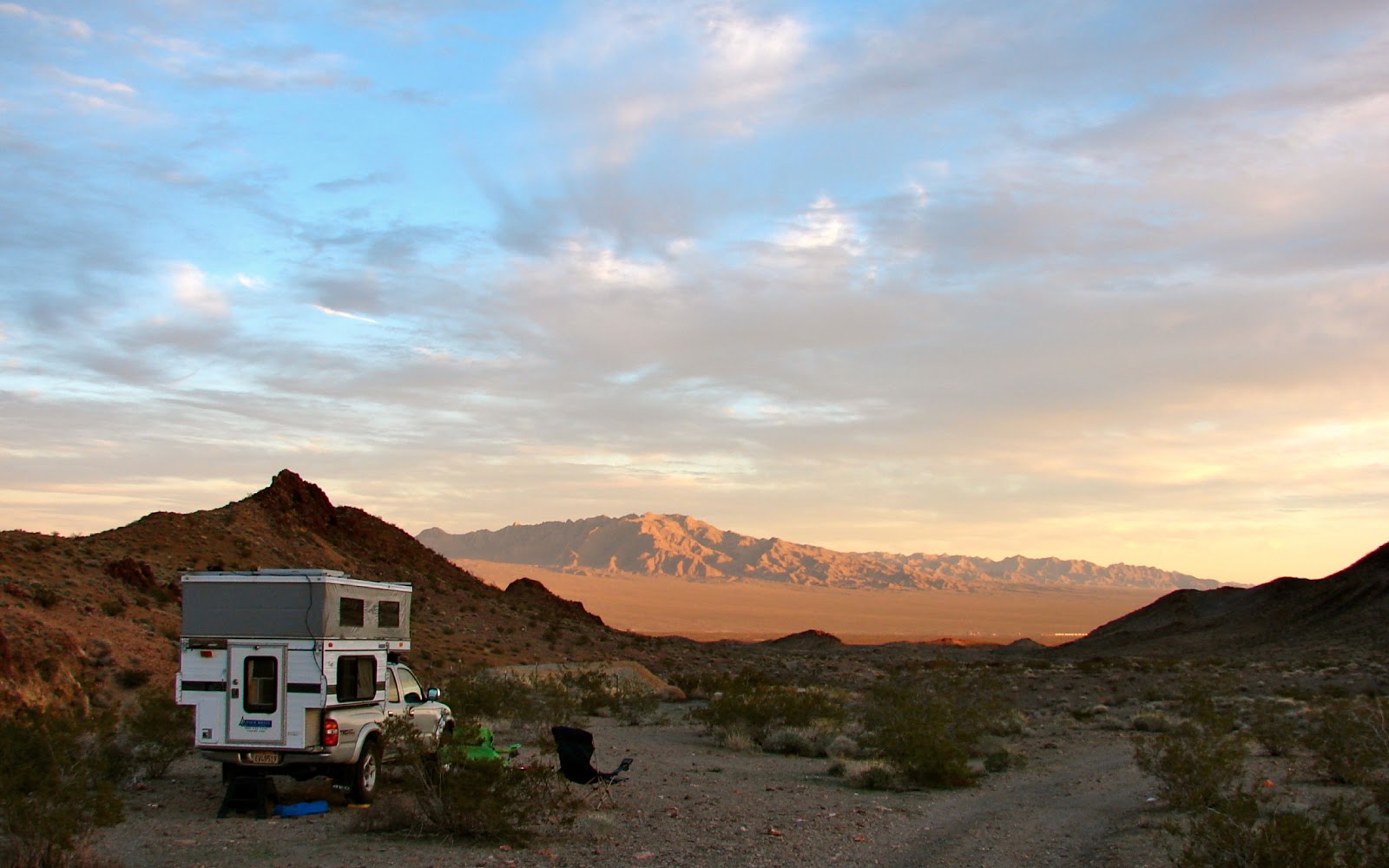 Our Four Wheel Camper: Marble and Clipper Mountains