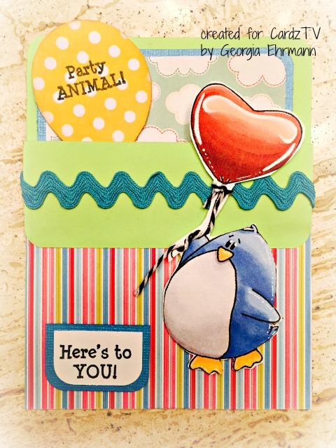 CARDZ TV: CARDZ TV CARD DESIGNERS CHALLENGE #4 ~ "3 PATTERNED PAPERS"