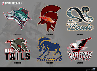 DAMIEN MURPHY - Portfolio Blog: Backbreaker logos