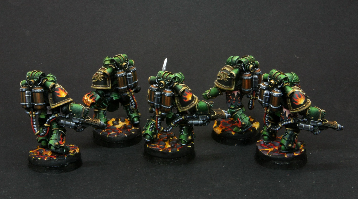 HopeRiver's Valley: Salamanders Legion Pyroclasts