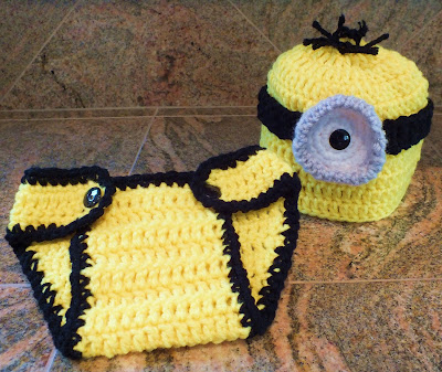 Connie's Spot© Crocheting, Crafting, Creating!: Baby Minion Diaper ...