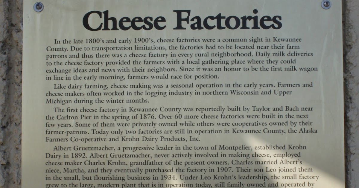 Cheese Factories In Wisconsin Map - Map