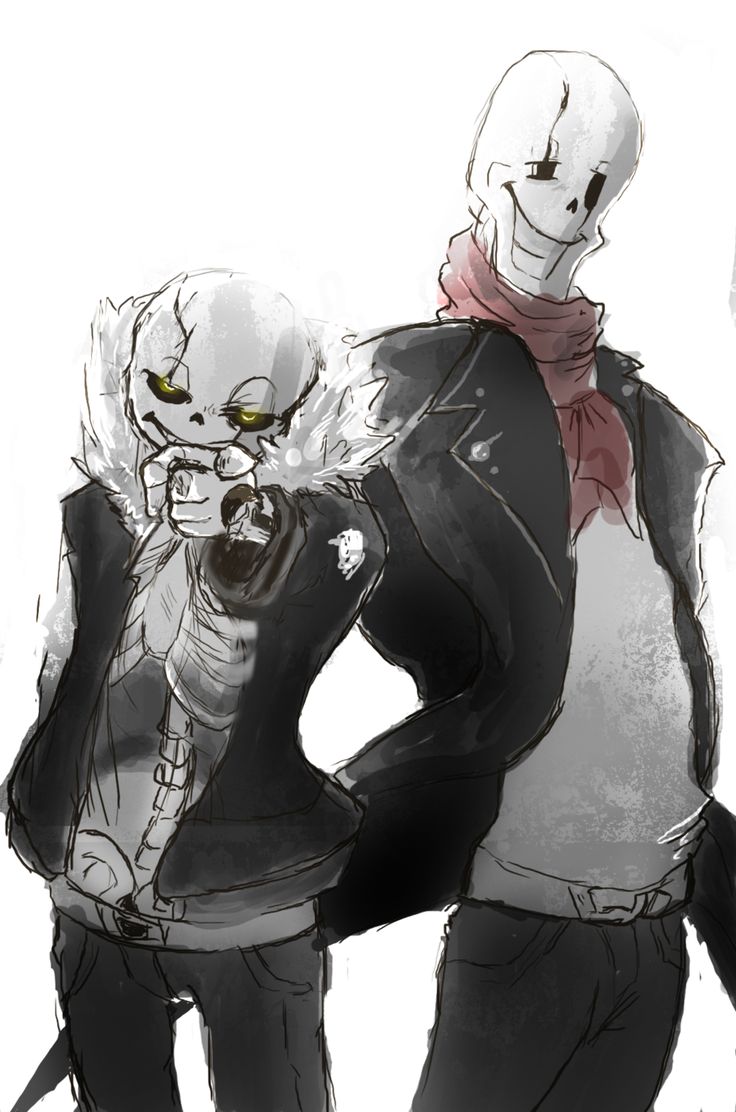 Undertale: AU - Underpatch / Gaster!Sans / Gaster!Papyrus ~ Handlarz Iluzji