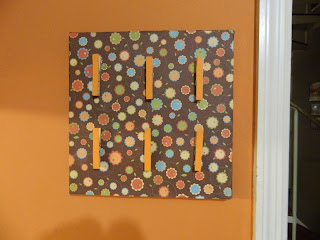 Loopy Loop Creations: Canvas Memo Board