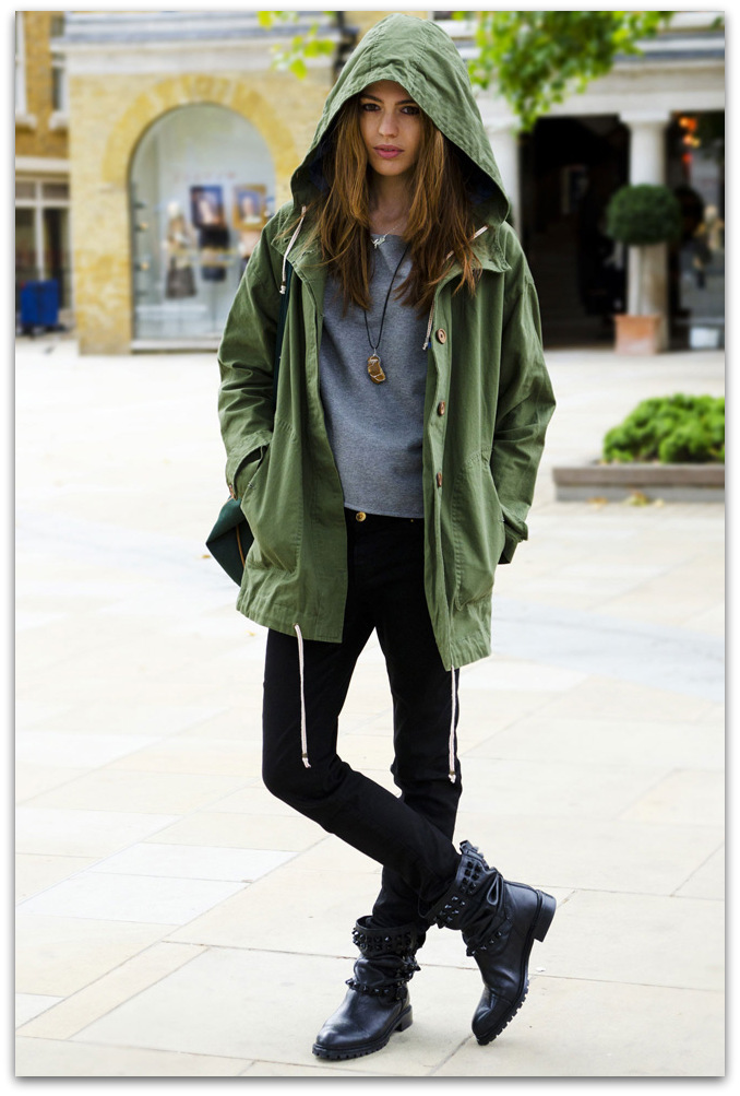 Green parka (II)