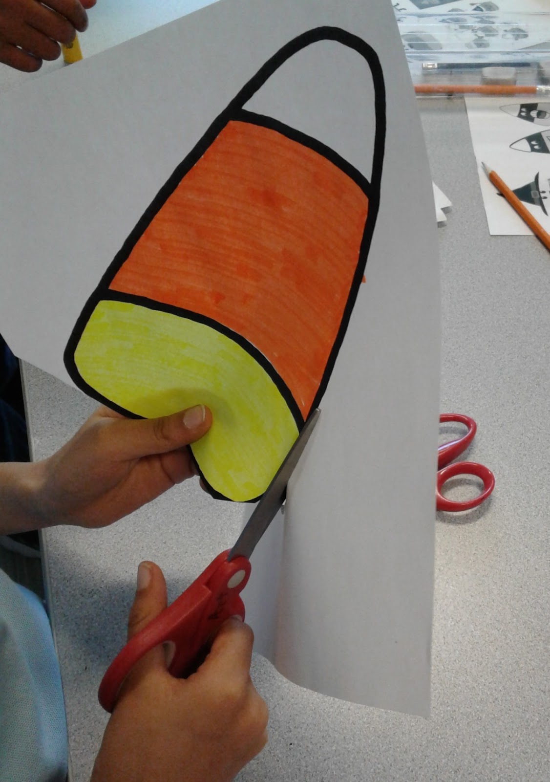 a faithful attempt: Candy Corn Creatures Collage