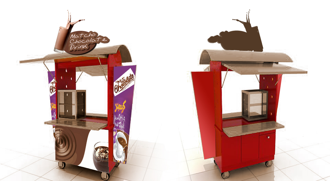 Gerobak Coklat Drink | Gerobak Unik Bandung