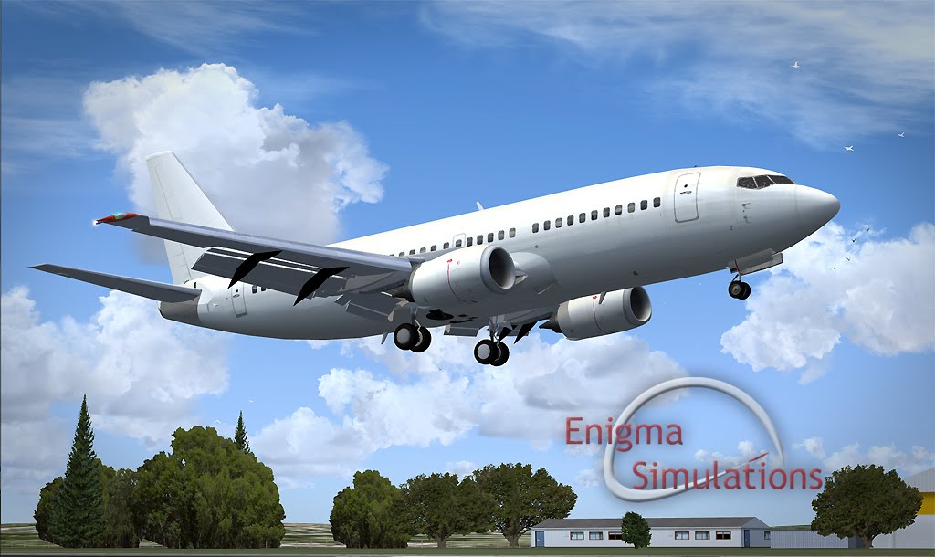 AirDailyX: The Enigma B-737-300 SP under test flights