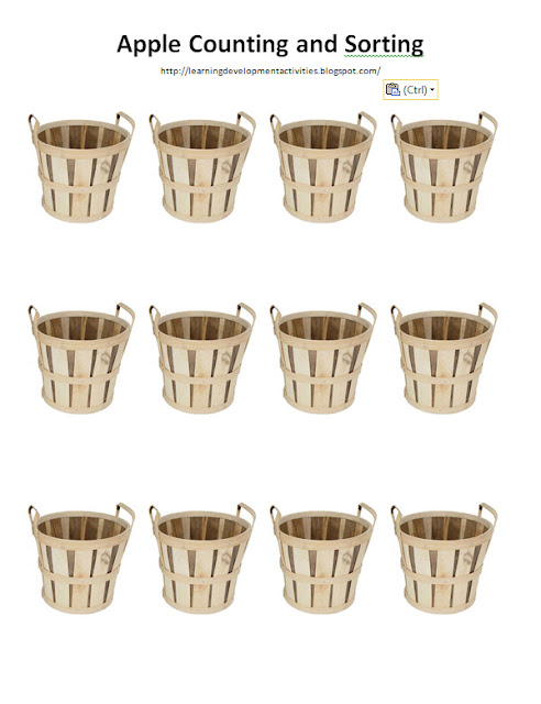 Children's Learning Activities: Apple Math