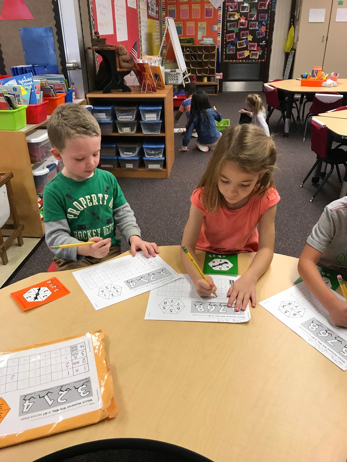 Mrs. Kurt's All Star Kindergarten Blog: Math Workplaces