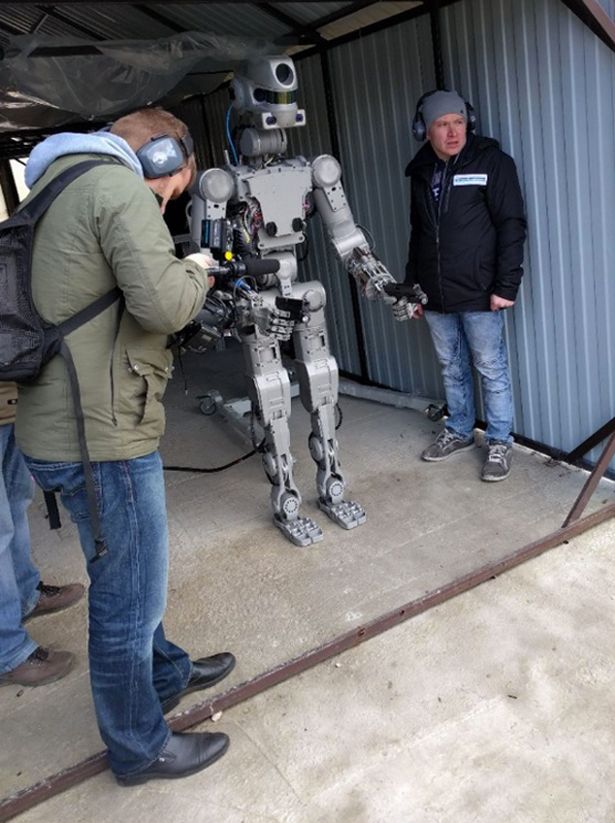 Hla Oo's Blog: Russian Terminators: Putin’s Robot Soldiers