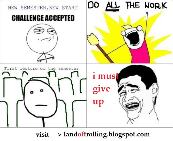 Home: Challenge accepted meme : Do all the work!