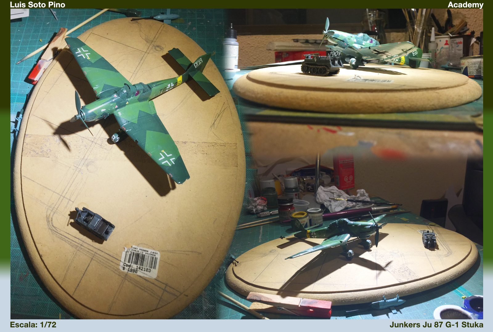 Paso a paso vortexx: Junkers Ju-87 G1 STUKA - Academy 1/72