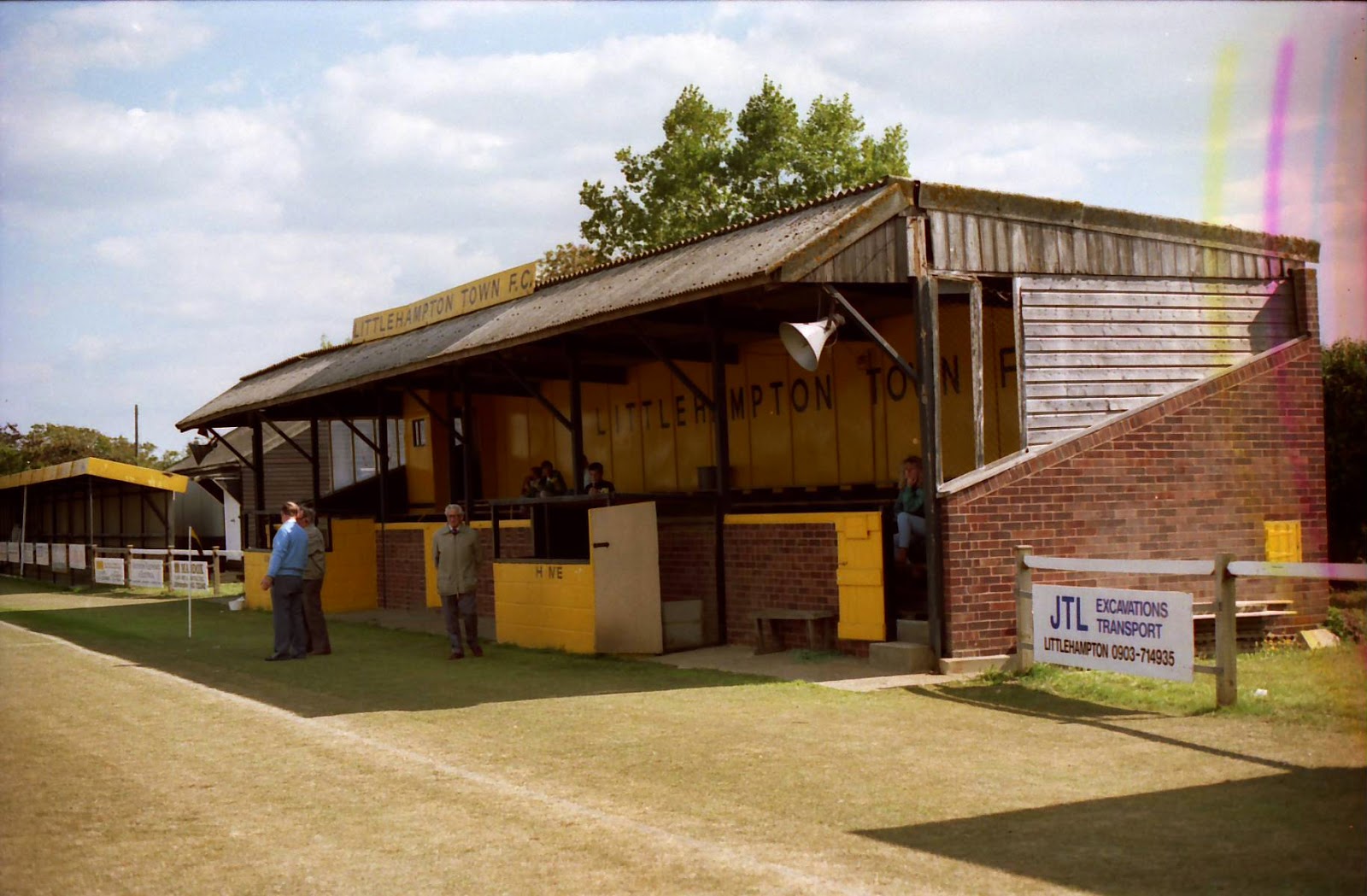 Chorley02: Littlehampton Town V Calne Town, FA Cup, 2nd September 1989 ...