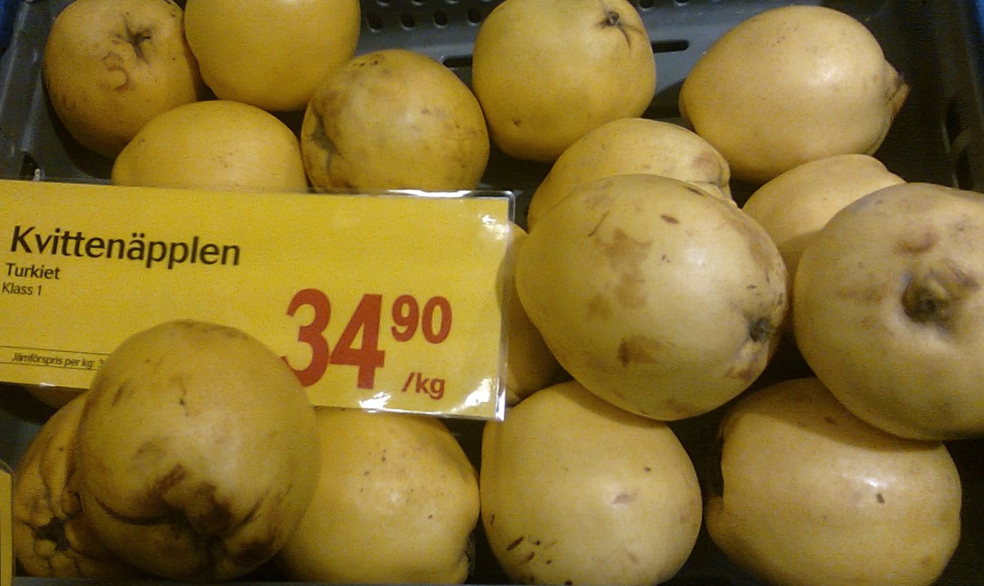 En Trädgårdsälskares betraktelser: Kvitten