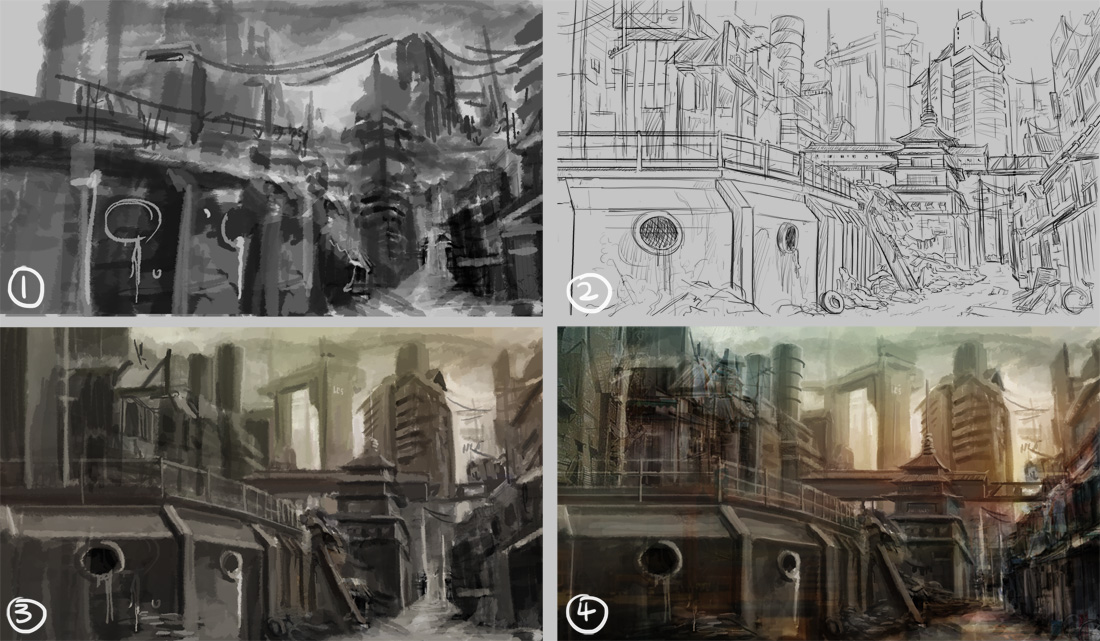 maggot in the brain: Feudal Future - Canal Slums