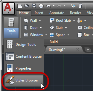 The Architect's Desktop: ACA/AMEP 2017: Styles Browser Enhancements