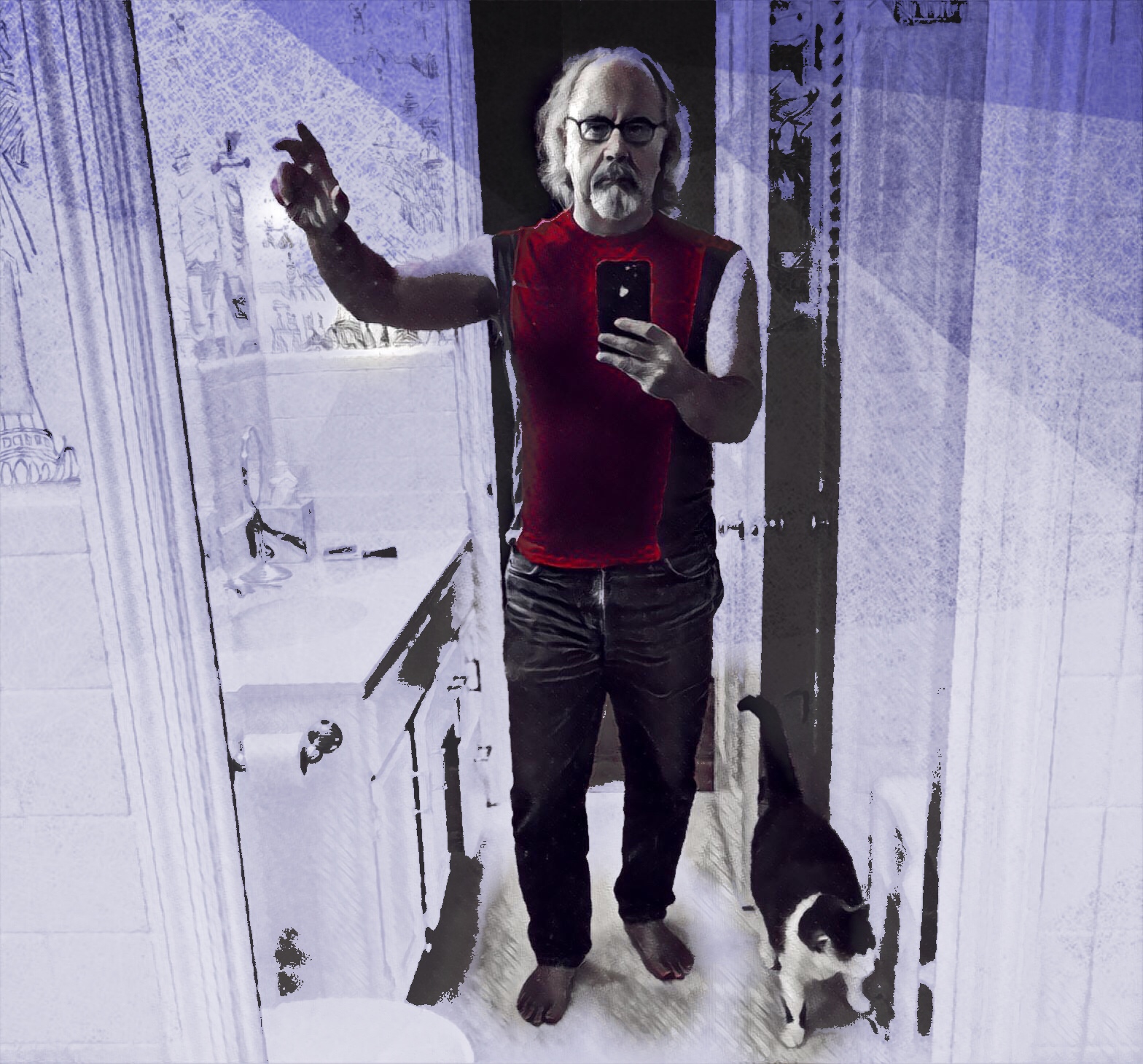 Water Dissolves Water: What 64 Looks Like