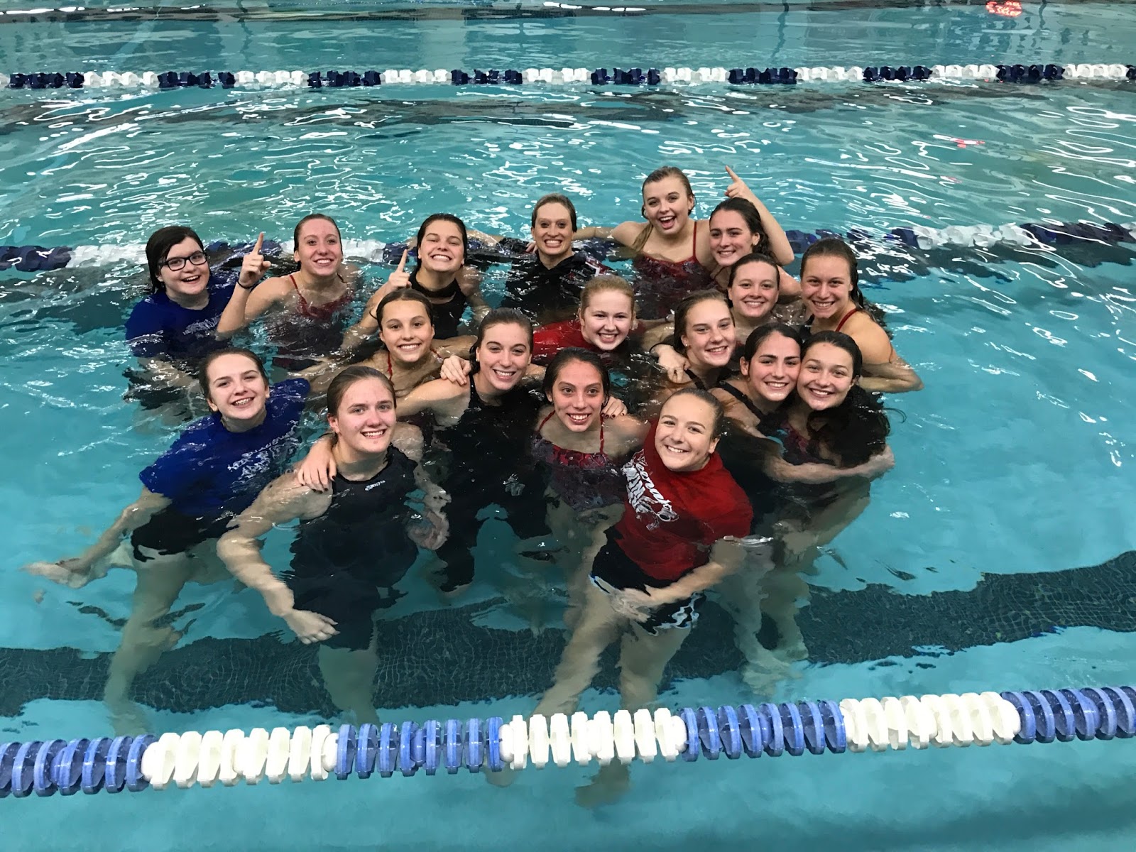 NHS Rocket Swimming and Diving Team: Rockets win Conference title!