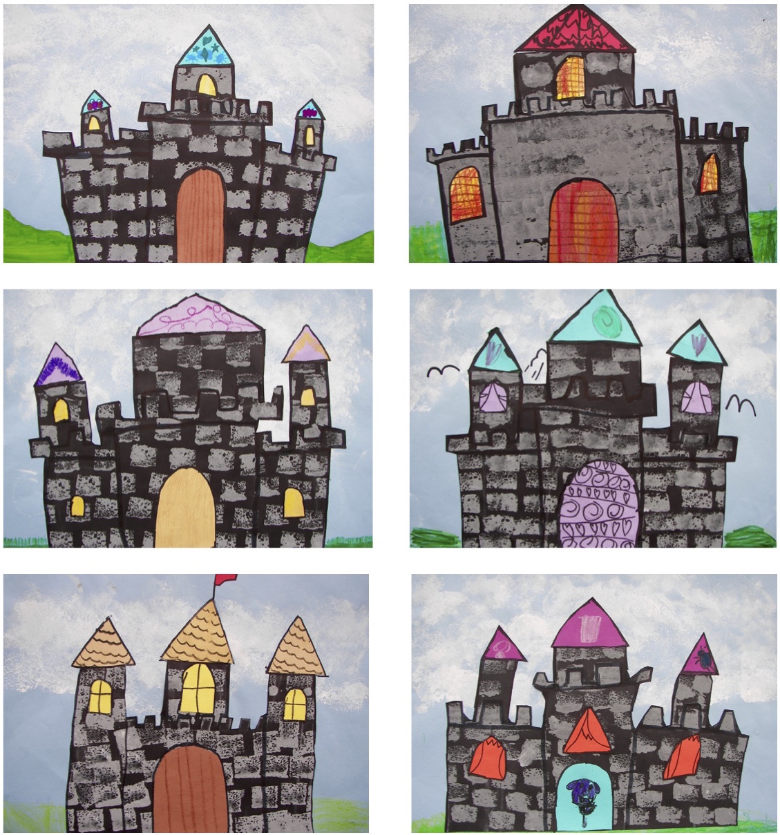 The Rolling Artroom: Castles (1-3 Grade)