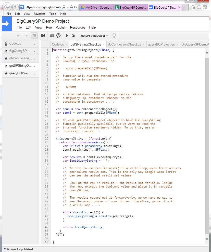 Build Google BigQuery "Stored Procedures" With Google Cloud SQL - Part 4