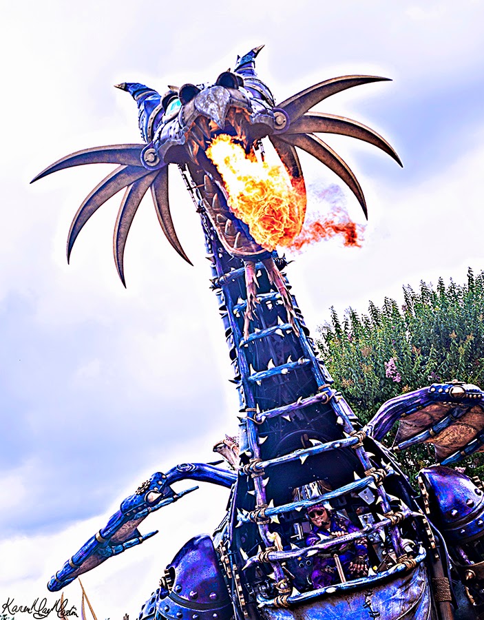 Taking A Look At The Festival of Fantasy Parade: Maleficent Dragon