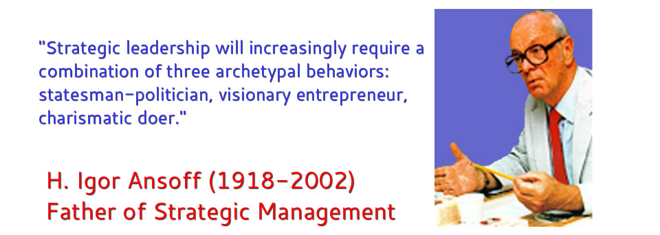 READ & LEAD: Great Thinker....Igor Ansoff