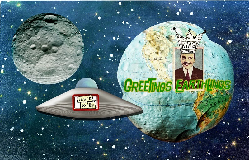 Wendylynn's Paper Whims: Greetings Earthlings Postcard