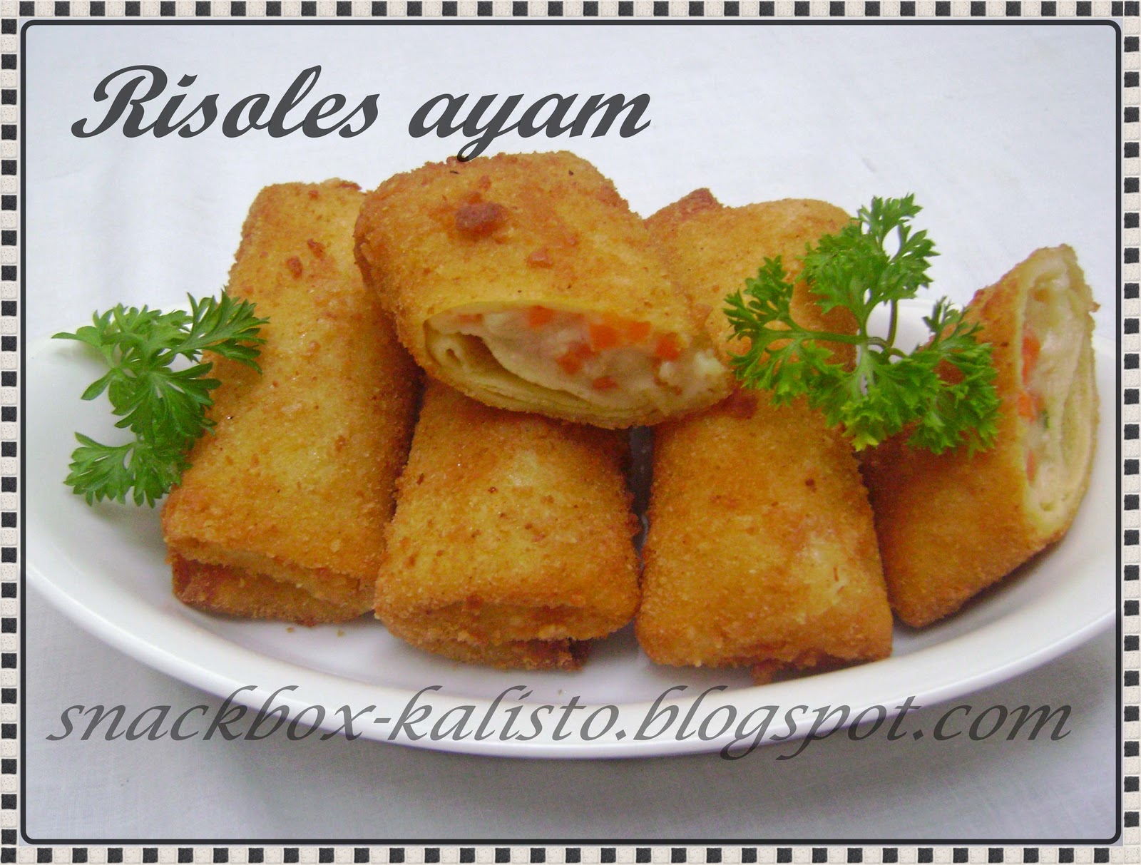 KALISTO'S KITCHEN @kalistokitchen: RISOLES AYAM