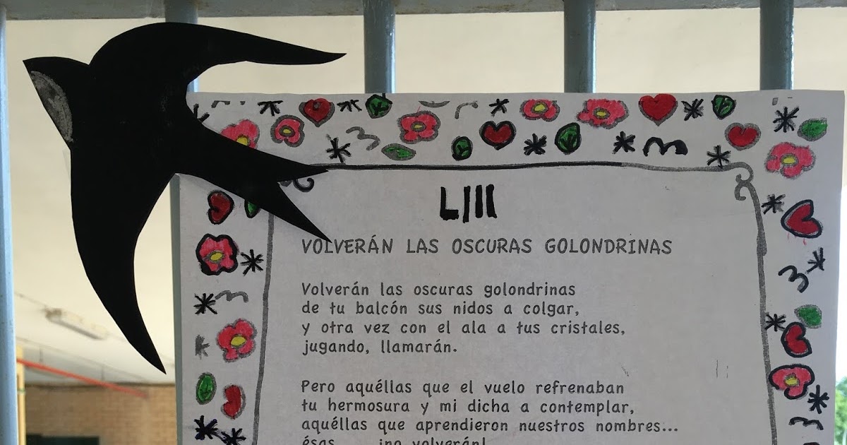 BIBLIOUNIÓN : VOLVERÁN LAS OSCURAS GOLONDRINAS