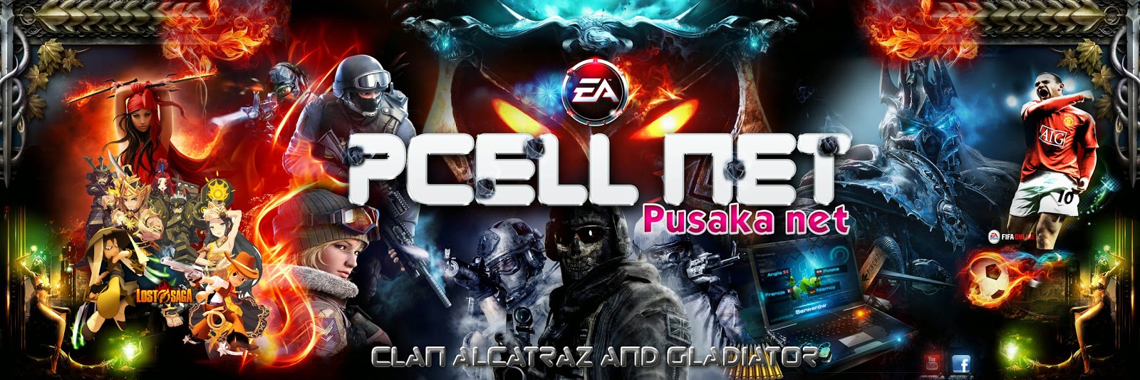 Banner Toko / Warnet dan TUTORIALNYA