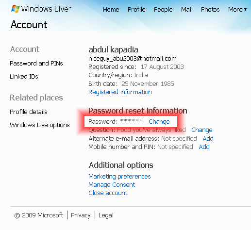 Email Issues Solutions And Support Change A New Password Of Your Hotmail Account email-issues-solutions-and-support-change-a-new-password-of-your-hotmail-account