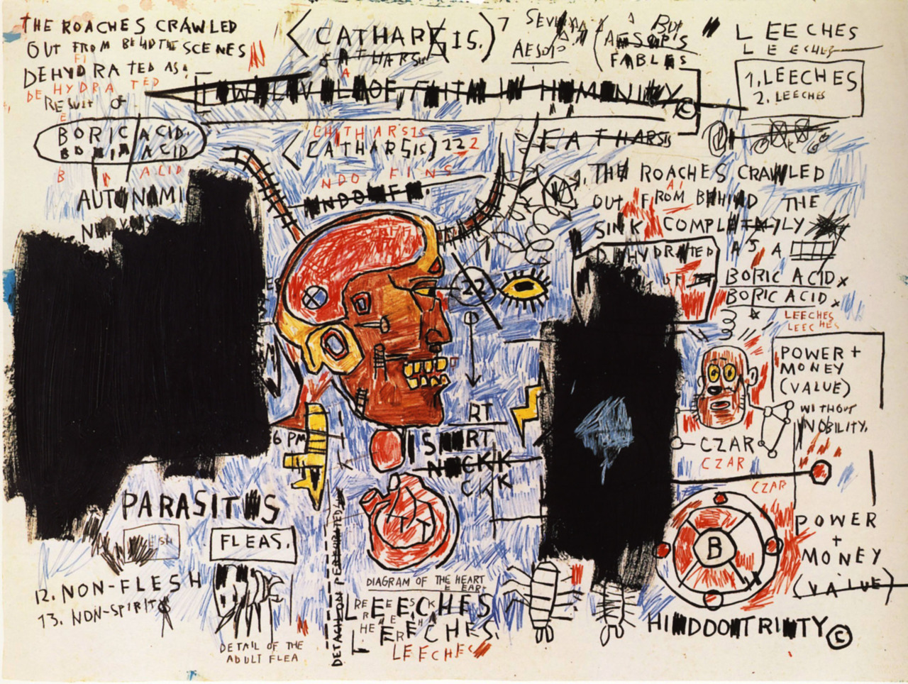 Cup3Tint3: Jean-Michel Basquiat [African-American Painter, 1960-1988]