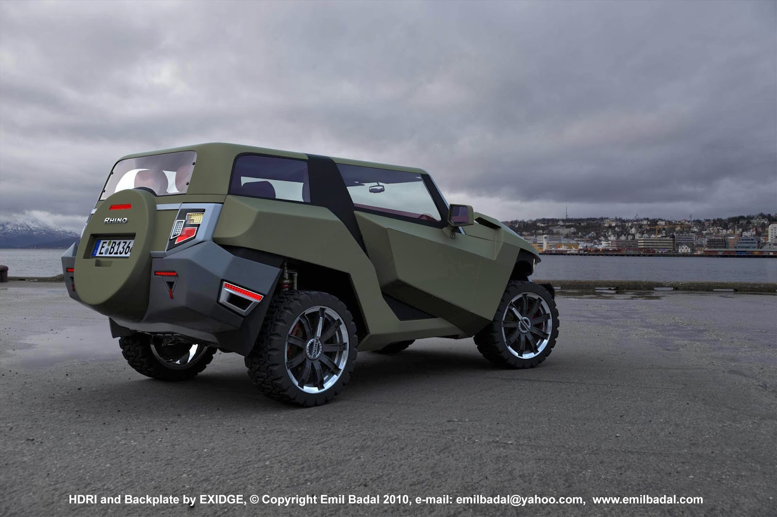 Car Shows 2014: Hummer Rhino Concept