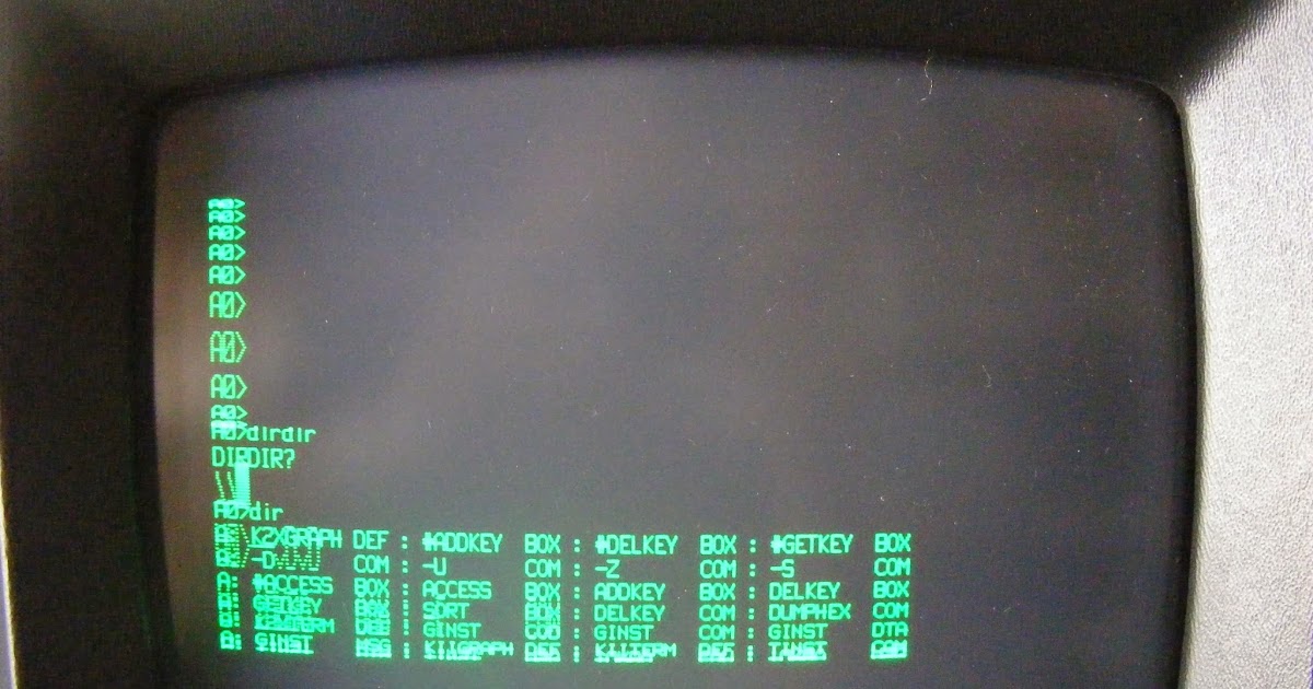 Right Hand of Zod: Kaypro 2X Back (almost) to Normal after 30 Years