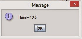 Source Code kalkulator PBO menggunakan inputan user joptionpane dan ...