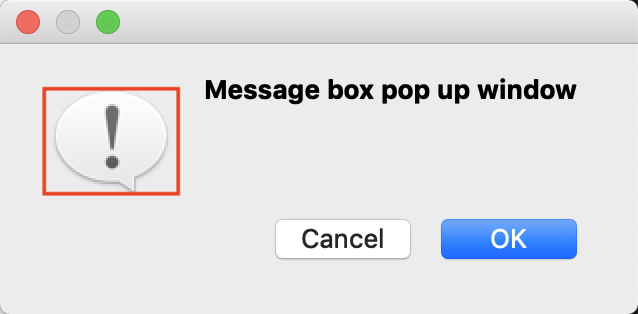 大叔的python 教學與心得: PyQT5 教學 -- QMessage Box 教學