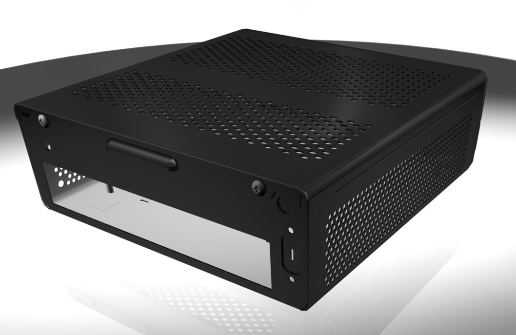 Morex Mini-ITX PC: 557 ITX Chassis (Universal/Compact Wall Mount ...