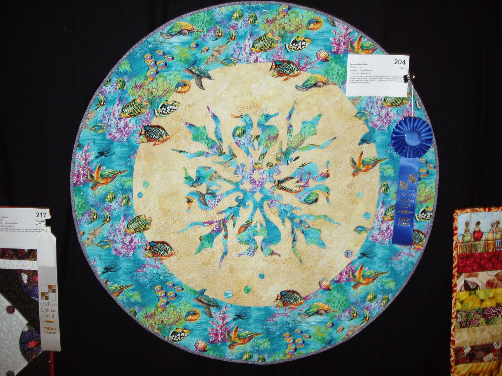 Floating on a Quilted Cloud: At a Quilt Show!