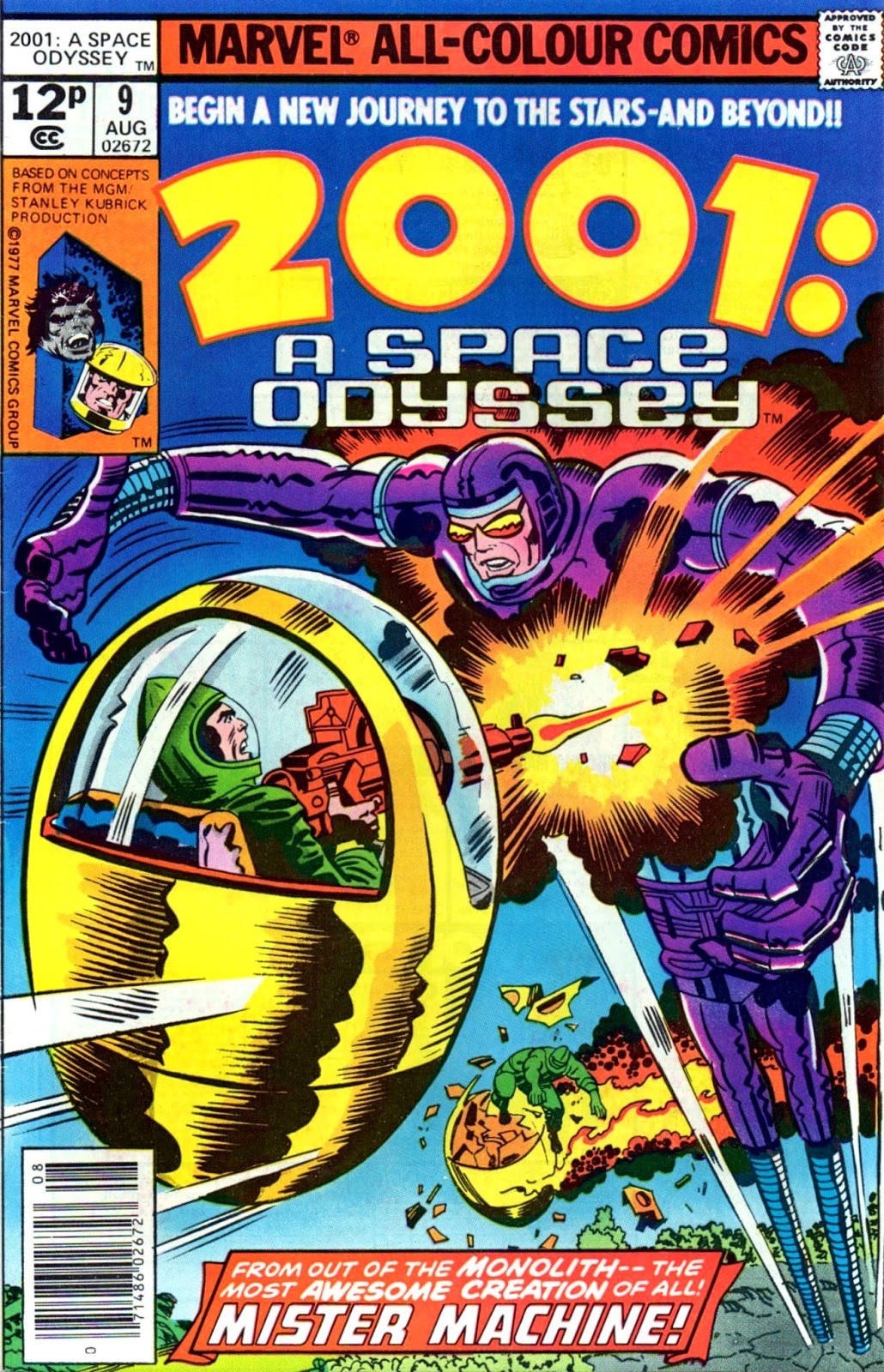 CRIVENS! COMICS & STUFF!: MISTER MACHINE IS A MAN...