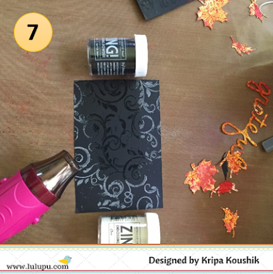 Lulupu - The Craft Lounge: Embossing Magic - Card Tutorial