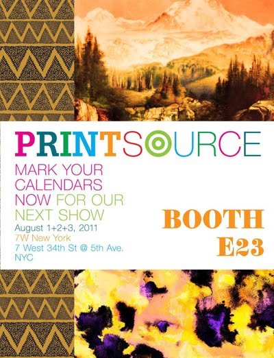 print & pattern: PRINTSOURCE - opens today in NYC